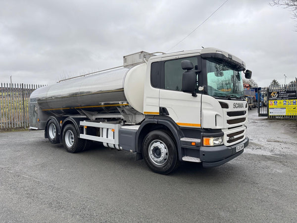 2013 Scania P320 6x2 16500 Litres Stainless Steel Milk Water Tanker ...