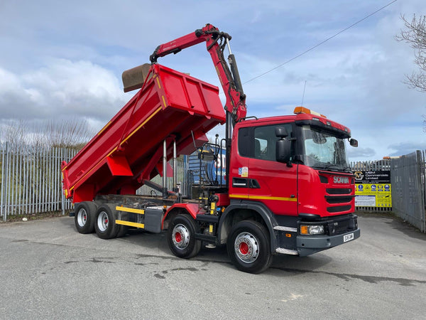 2016 Scania G410 8x4 Tipper Grab – MSM Commercials