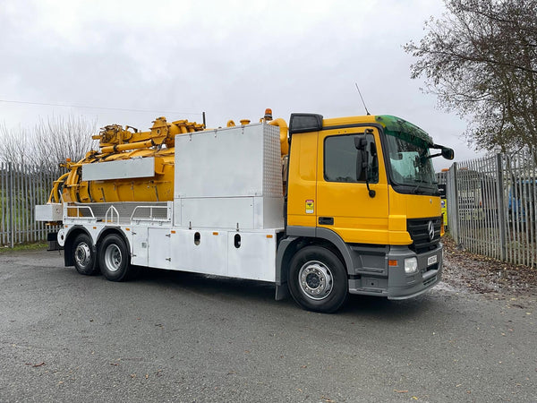 2009 Mercedes Actros 2541 6x2 Vaccum Tanker Jetter – MSM Commercials
