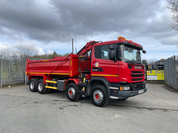 2016 Scania G410 8x4 Tipper Grab – MSM Commercials