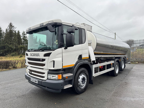 2013 Scania P320 6x2 16500 Litres Stainless Steel Milk Water Tanker ...